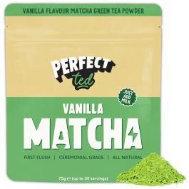 PerfectTed Vanilla Flavoured Matcha Powder 75g