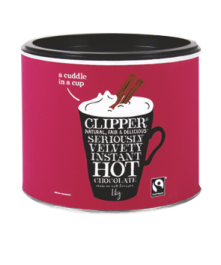 Clipper Fairtrade Seriously Velvety Hot Chocolate 1kg £9.85