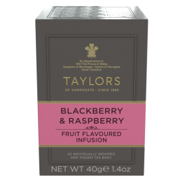 Taylors Blackberry & Raspberry Infusion Tea 1 x 20
