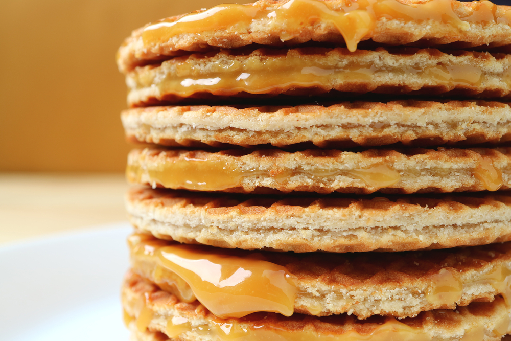 Daelmans Caramel Jumbo Waffle Display Box 1 x 36 Daelmans Caramel Jumbo Waffle Display Box 1 x 36